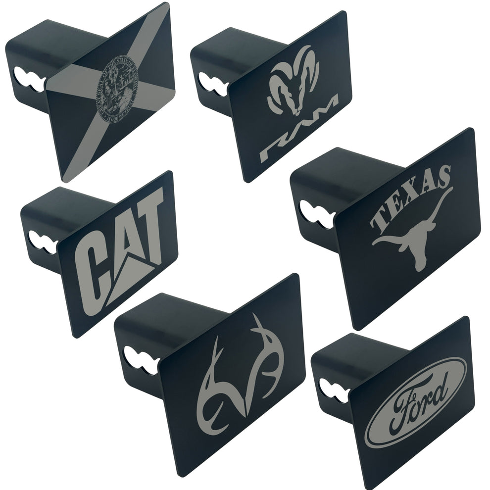 Custom Car Logo Trailer Hitch Covers – Tikit - Seatbelt Alarm Silencer